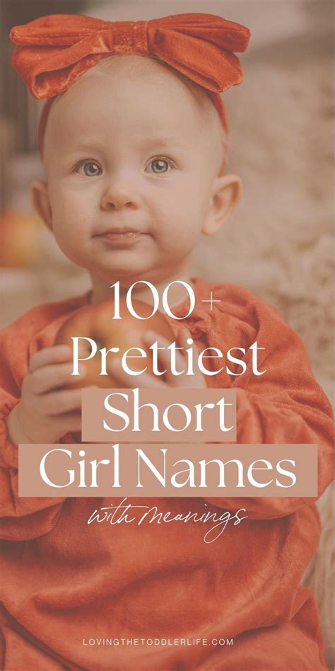 61 Sweet And Short Girl Names Youll Love For 2026