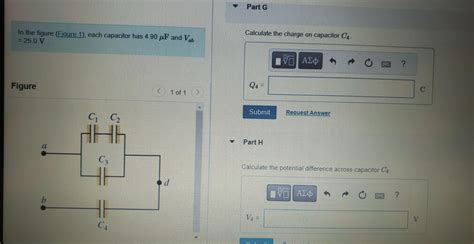 Solved In the figure Figure each capacitor has μF Chegg