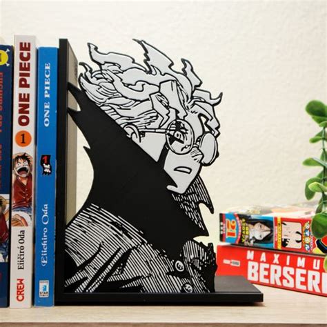 📚 Okarun Bookends Dandadan Fan Art・archivo Stl Para Impresión 3d・cults