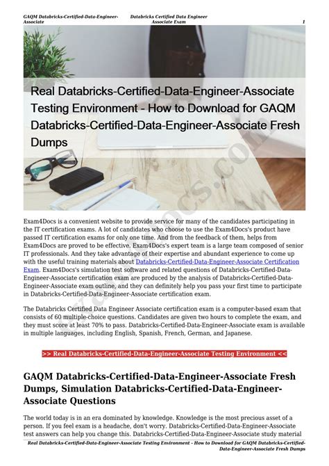 Ppt Real Databricks Certified Data Engineer Associate Testing Environment How To Download