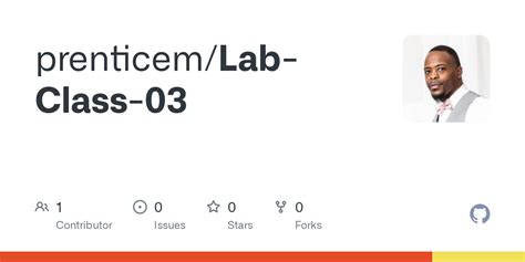 Github Prenticemlab Class 03