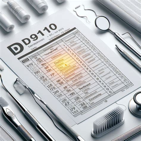D8680 Dental Code Per Arch