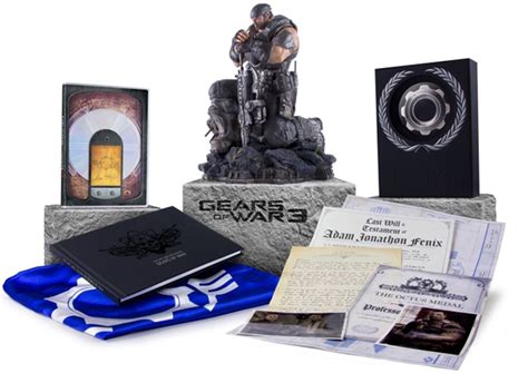 Gears Of War 3 Limited E Epic Edition São Edições Para Colecionador