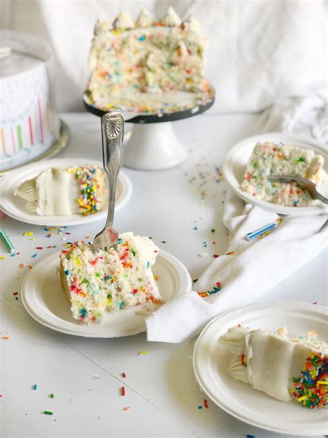 Small Funfetti Cake My Blogs 1 Year Anniversary Lovely Limone