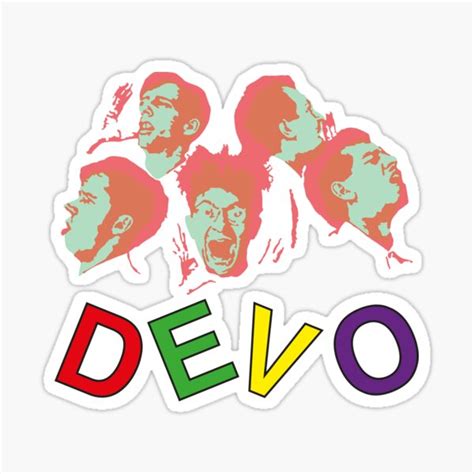 Devo Stickers Redbubble