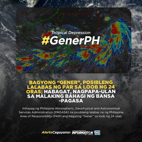 Bagyong “gener” Cagayan Provincial Information Office Facebook