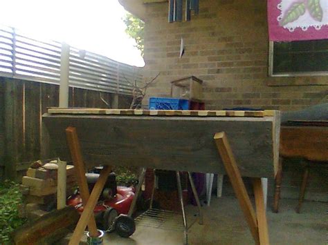 Robin Made This Custom Top Bar Bee Hive For Me From The Instructions By Les Crowder In Top Bar