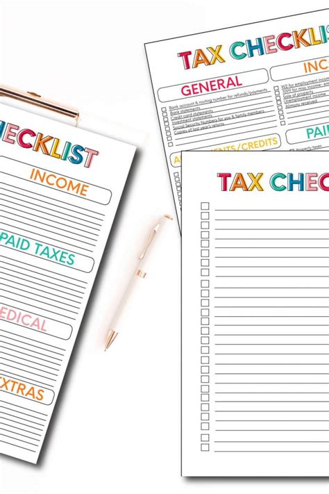 Tax Form Template