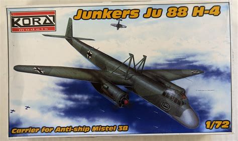 Kora 7220 Junkers Ju 88 H 4 Model Kit Aircraft Model Kits