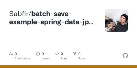 Github Sabfirbatch Save Example Spring Data Jpa Java11