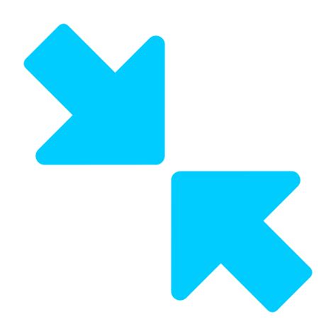 Blue Minimize Reduce Reduction Icon Download On Iconfinder