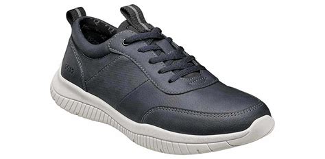 Nunn Bush Kore City Pass Moc Toe Navy Oxford Blue 84995 410