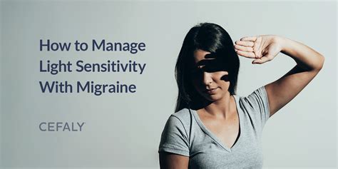 How To Manage Light Sensitivity With Migraine Headaches Cefaly