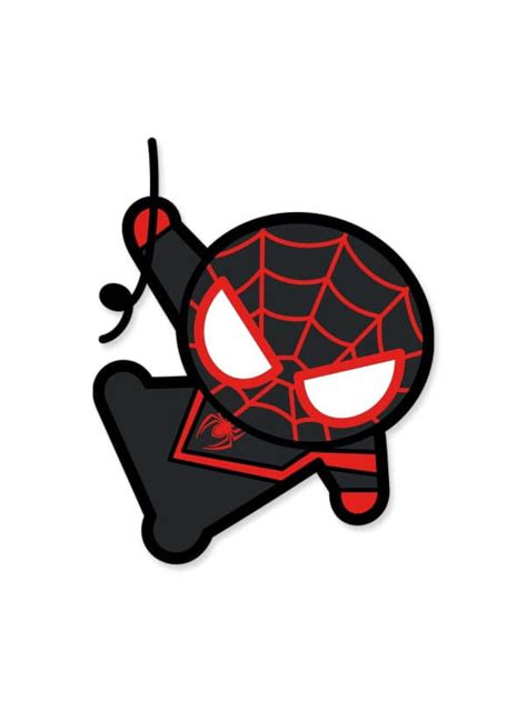 Buy Miles Morales Chibi Marvel Official Sticker 393