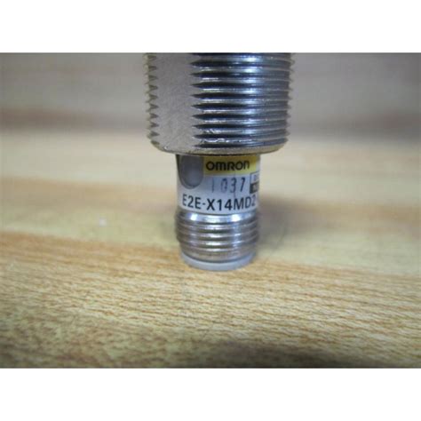 Omron E2e X14md2 M16 Inductive Proximity Sensor E2ex14md2m1g New No