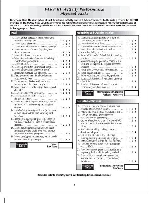 School Function Assessment Pdf Form Formspal