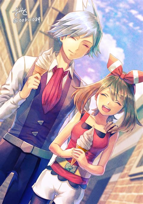 May And Steven Stone Pokemon And More Drawn By Ooki Danbooru