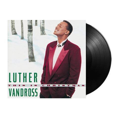 Luther Vandross This Is Christmas Lp Primary Wave
