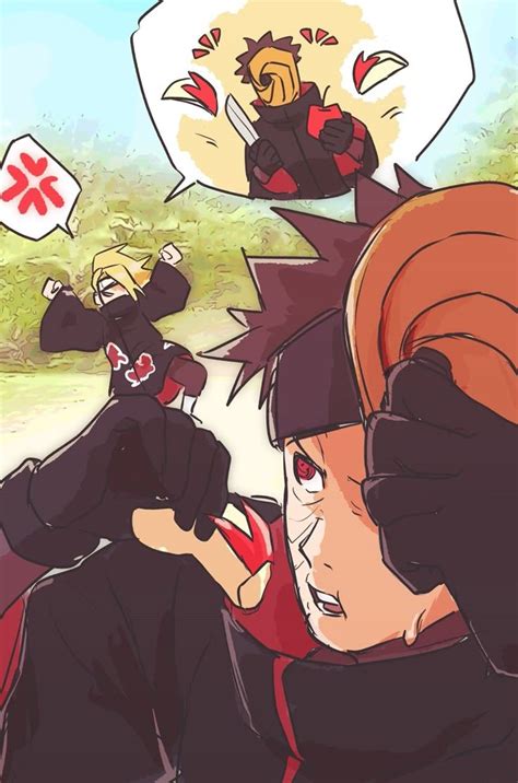 Tobi Deidara Naruto Shippuden Anime Anime Naruto Naruto Funny
