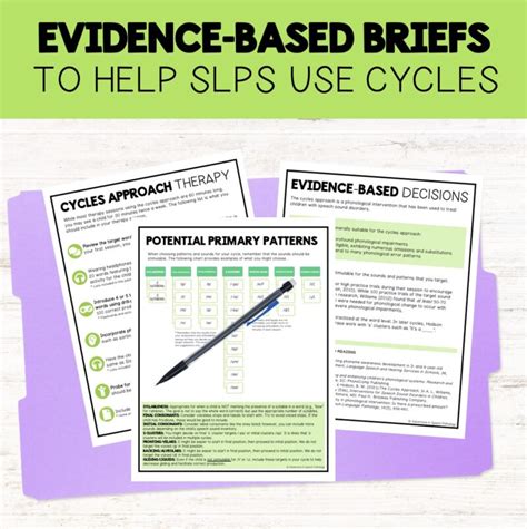 Cycles Approach Fronting Initial K Therapy Tool
