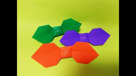 리본 종이접기 Origami Ribbon Youtube