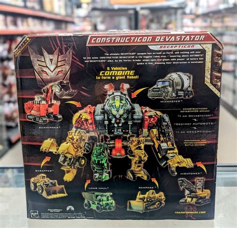 Transformers Constructicon Devastator Combiners T Set Only