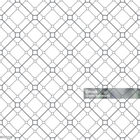 Cross Lined Seamless Minimalistic Pattern Vector Minimal Crossed Lines Background Stripy Tile