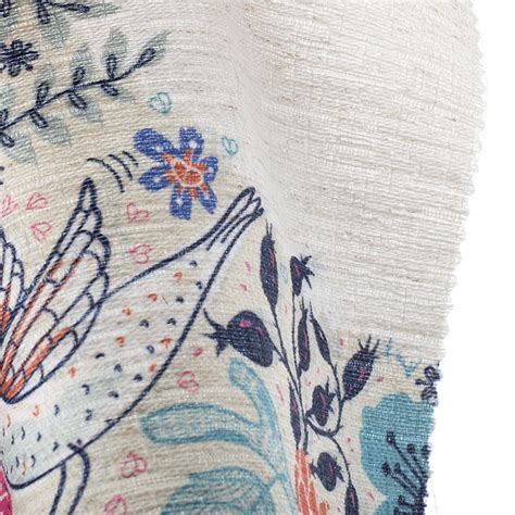Custom Linen Printing Digital Print On Linen Fabric