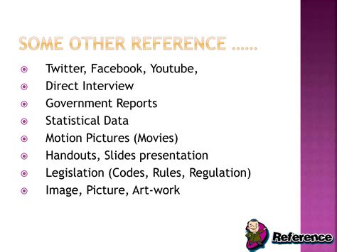 Reference Writing Style American Psychological Association Apa Pptx