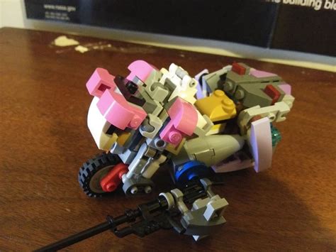 My First Ever Attempt At A Lego Arcee Shes A Lot Of Fun To Pose Also