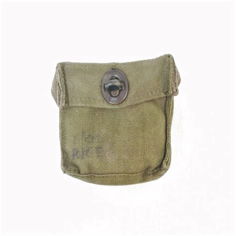 British 58 Pattern Compass Pouch Usedgraded Nos Olive Green