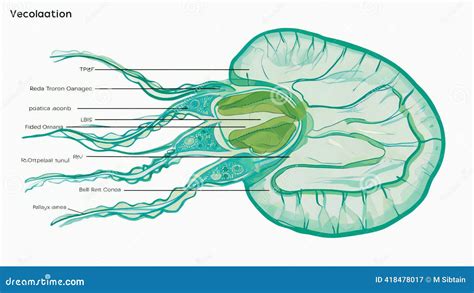 Jellyfish Anatomy Poster