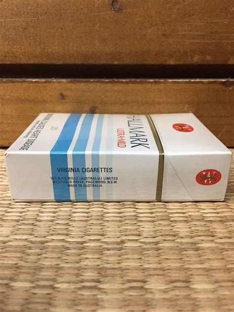 Hallmark Ultra Mild Cigarette Hard Pack Made In Australia Danlys
