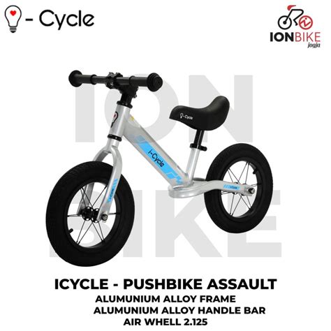Jual Pushbike Icycle Assault Alloy Balance Bike Push Bike I Cycle I