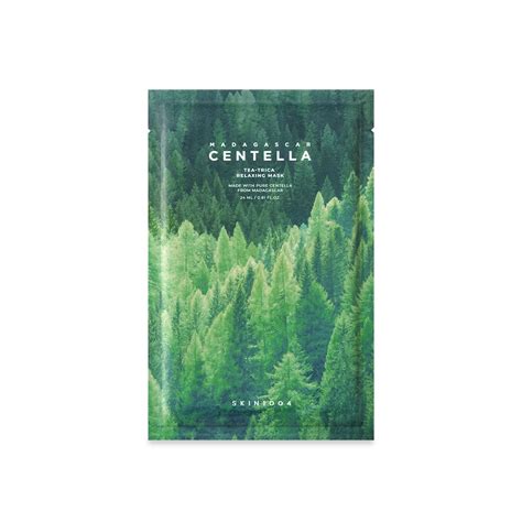 Madagascar Centella Tea Trica Relaxing Sheet Mask Skin1004 Vierose