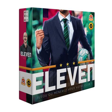 Eleven Football Manager Board Game Base Game French