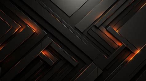 Premium Photo Minimal Black Abstract Wallpaper A Sharp Octane Render