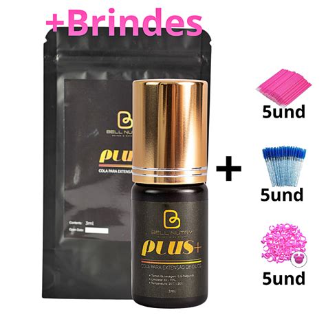 Cola Para Alongamento De Cílios Rápida Bell Nutry Plus Com Anvisa