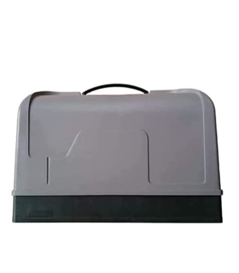 Sewing Machine Plastic Cover And Base Grey For Domestic Sewing Machine Sewingindian