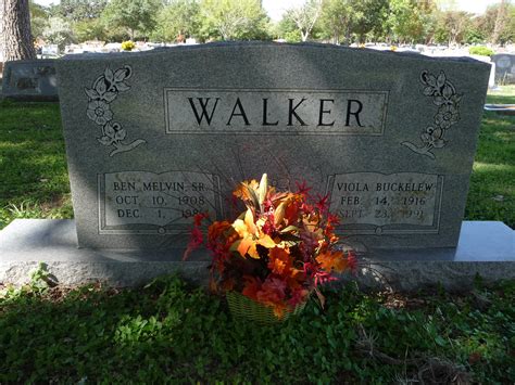 Ben Melvin Walker Sr 1908 1983 Find A Grave Memorial