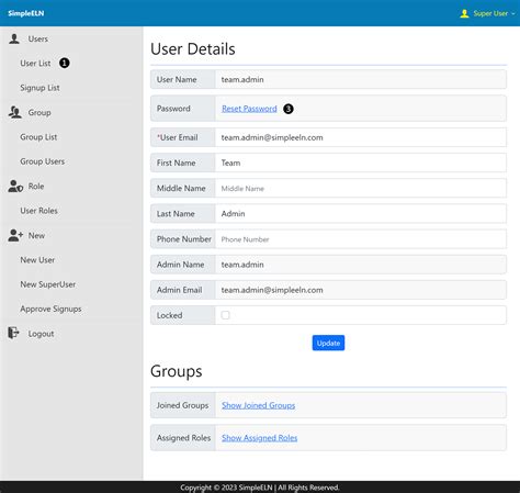233 Reset User Password For Multiteam Edition — Simpleeln 100
