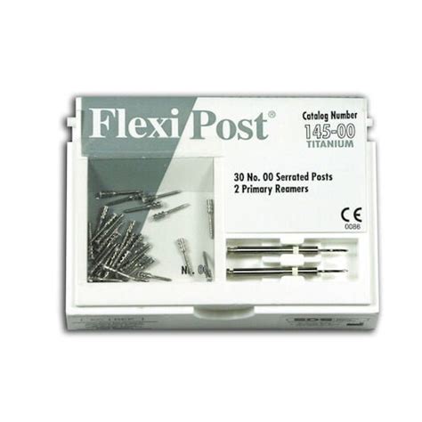 Essential Dental Systems 145 00 Flexi Post Endodontic Posts Titanium
