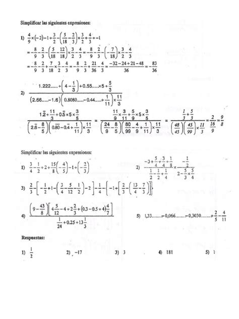 Ejercicios Conjuntos Numericos 9 Pdf