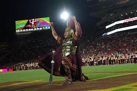 History Of The Usc Trojans Mascot College Sports Network