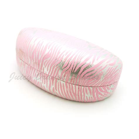 Clam Shell Hardcase For Sunglasses Glasses Shiny Zebra Print Ebay