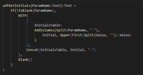 Powerapps Userdefinedfunctions Yaml Powerappstools Powerplatform