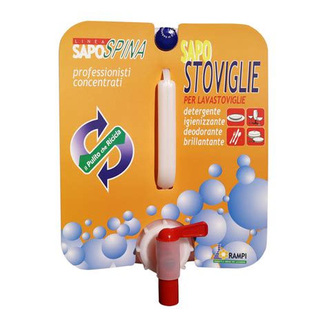 Detergente Lavavajillas Rampi Stoviglie 15l Super Tintorero