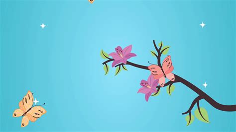 Beautifull Flowers Garden Butterflies Flying Stock Footage Sbv Storyblocks