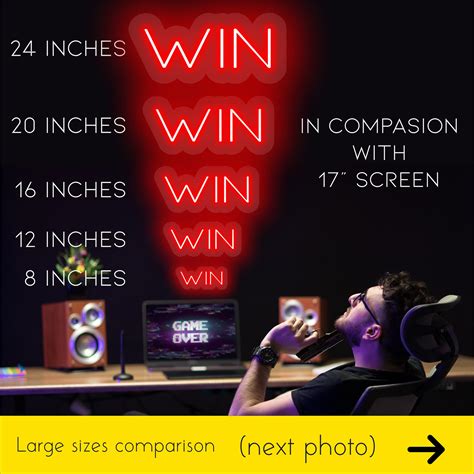 Arcade Neon Sign Arcade LED Light Up Light Arcade Decor Etsy