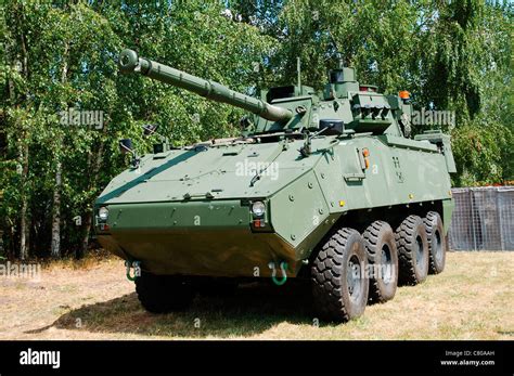 A Belgian Army Piranha Iiic With The Lcts 90 Cockerill Mk8 Gun Stock